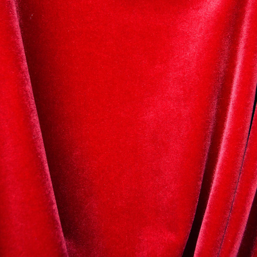Classic Red Velvet Fabric