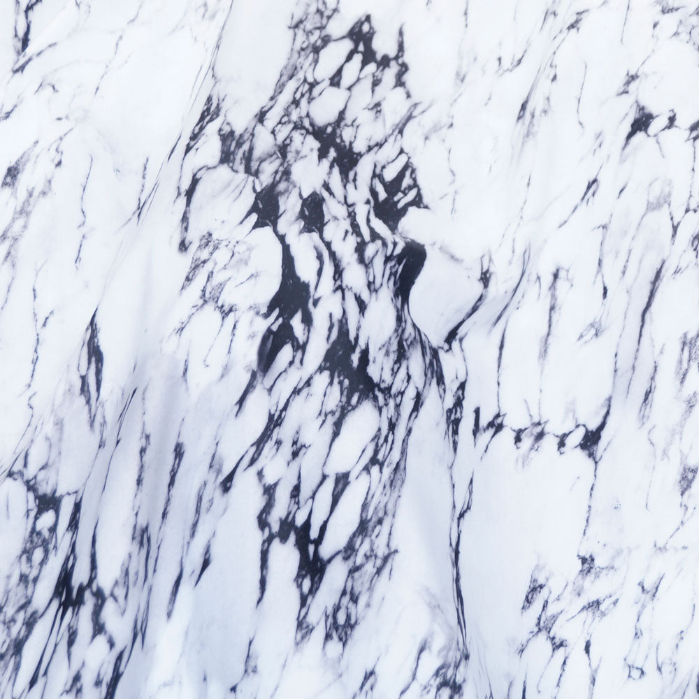 White Marble Spandex Fabric