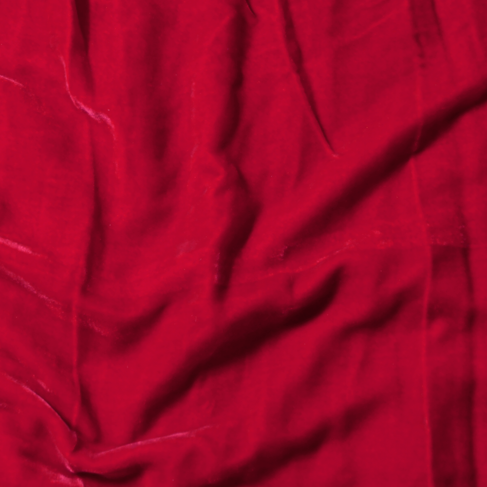 Red Velvet Fabric