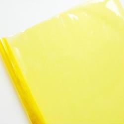 Yellow Transparent Vinyl Fabric